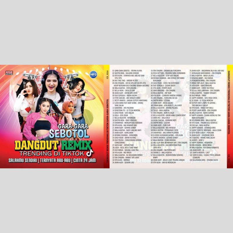 Jual Kaset Mp3 Audio Lagu Dangdut Remix Terbaru Gara Gara Sebotol Minuman 2024 | Shopee Indonesia