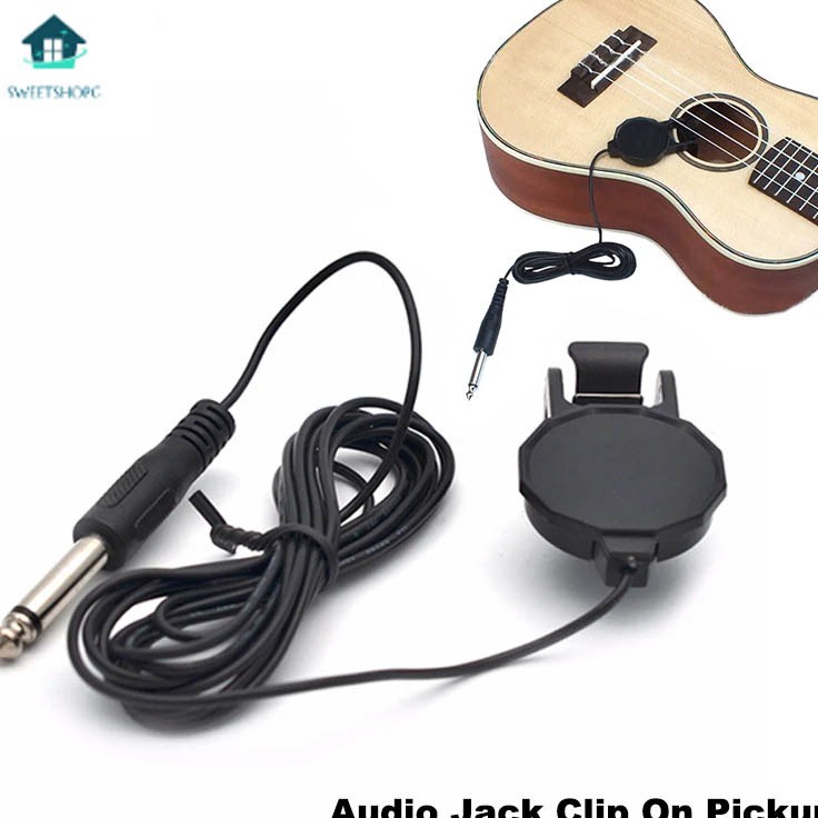 Jual Promo Istimewa Clipon Guitar Pickup with 14Jack Guitar Pickup ...