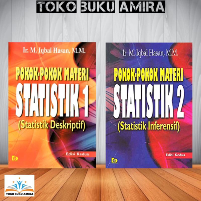 Jual POKOK POKOK MATERI STATISTIK 1 & 2 EDISI 2 ( STATISTIK DESKRIPTIF ...