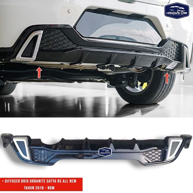 Jual Diffuser Urbanite Brio Satya all new/Body Kit Belakang Brio ...