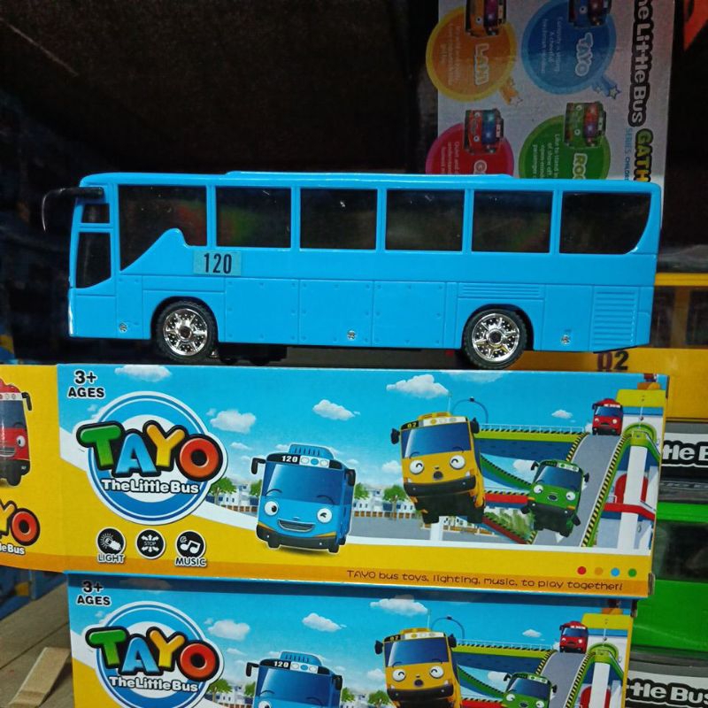 Jual mobil bus tayo baterai 665 mainan anak bus taayo | Shopee Indonesia