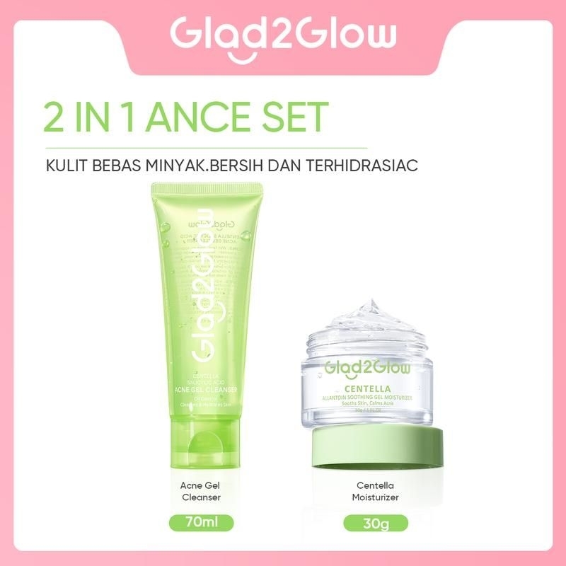Jual Glad2Glow Paket G2G 2in1 3in1 4in1 5in1 Serba Hijau Paket Anti ...