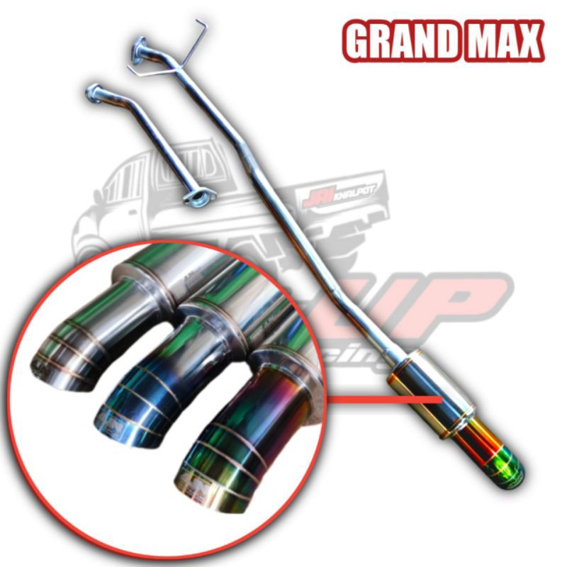 Jual grand max pick up knalpot racing bolt on full | Shopee Indonesia