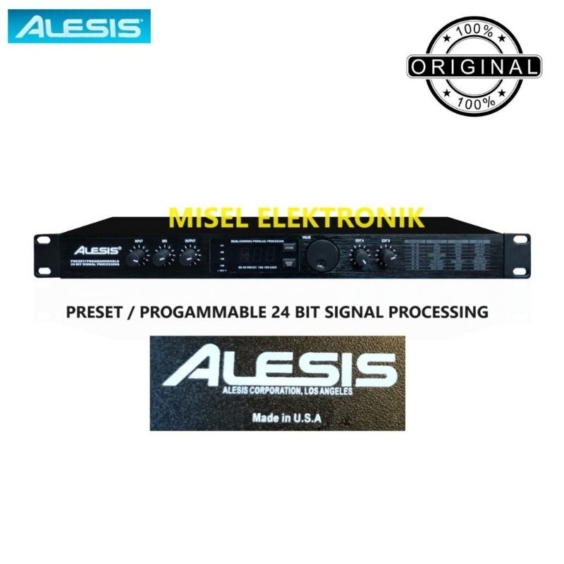 Jual Effect Vocal Alesis Preset/Programmable 24 bit signal Processing ...