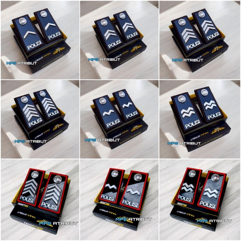 Jual ATRIBUT POLISI PANGKAT BRIPDA/BRIPTU/BRIGADIR/BRIPKA/AIPDA/AIPTU ...