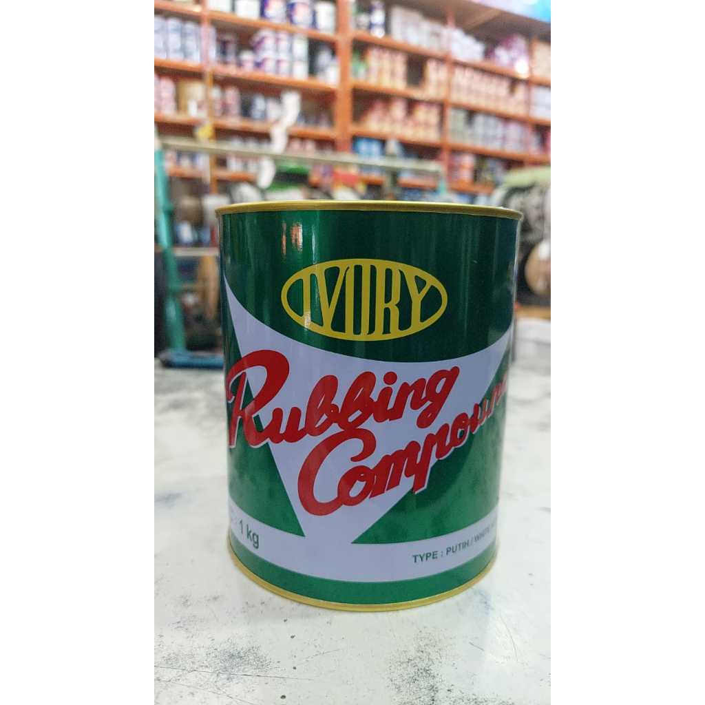 Jual Rubbing Compound Ivory / Kompon Putih/ kompon merah 1 Kg | Shopee ...