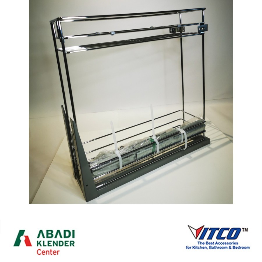 Jual SPACE GENIE PULL OUT, FOR CABINET XC27316 SM 200MM Vitco Stainless ...