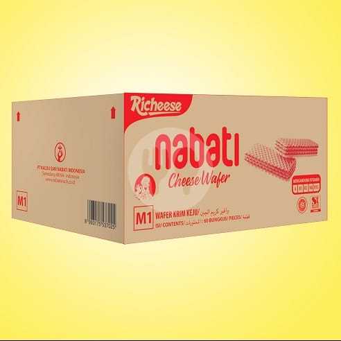 Jual NABATI WAFER UKURAN 50g HARGA SATUAN-KARTON-GROSIR | Shopee Indonesia