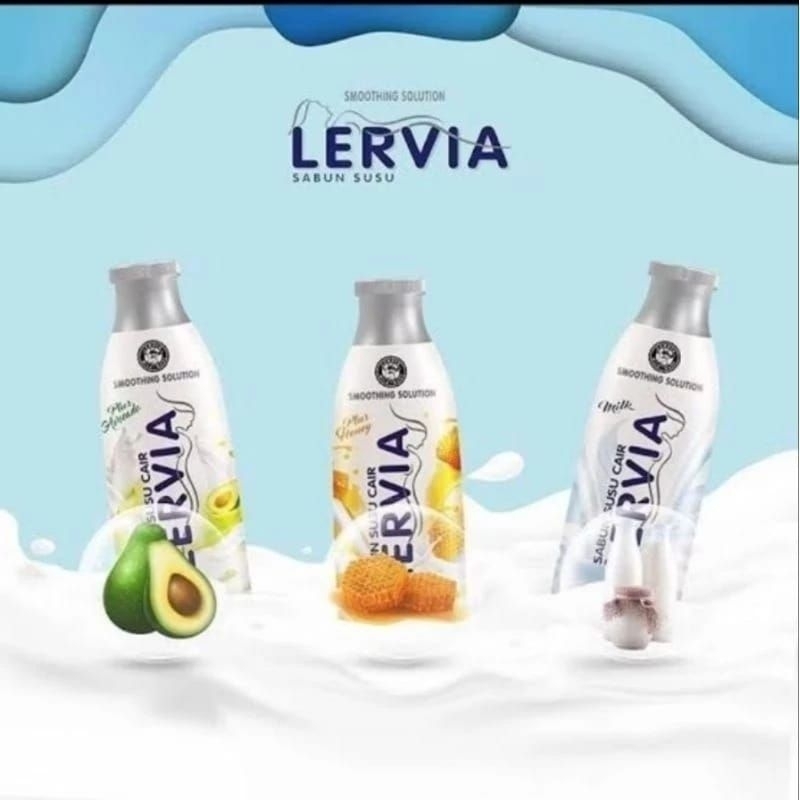 Jual LERVIA Body wash botol 250ml all varian | Shopee Indonesia