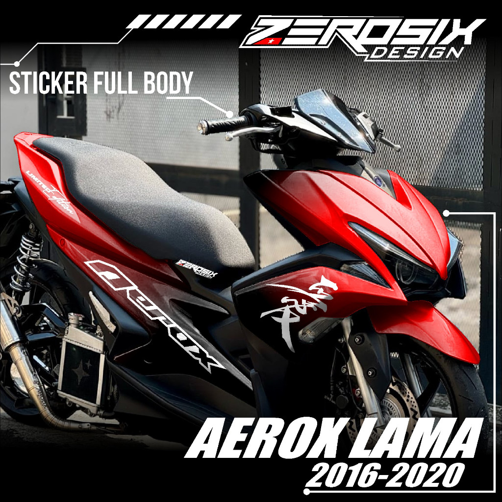 Jual Sticker Decal Aerox 155 Lama/old Full Body - Stiker Skotlet Aerox ...