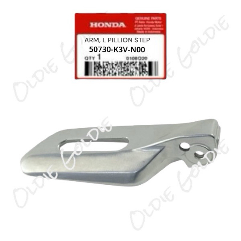 Jual 50730-K3V-N00 Foot Step Pillion L Kiri Stylo 160 | Shopee Indonesia