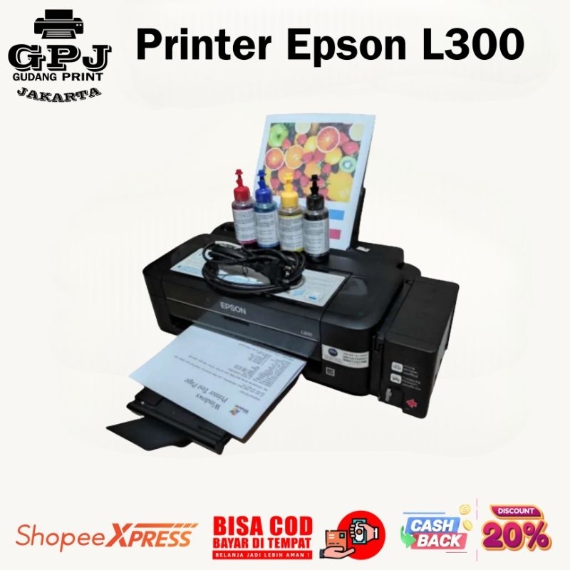 Jual Printer Epson L300 nozel full siap pakai | Shopee Indonesia