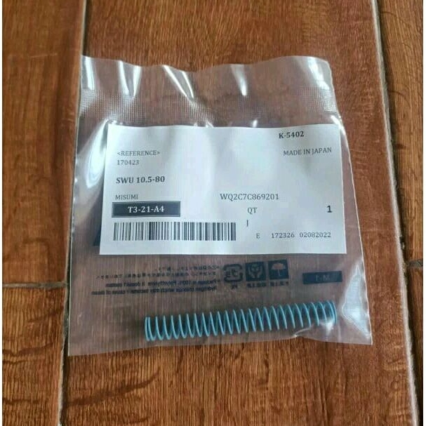 Jual per misumi SWU 10 - 80 biru muda original jepang / per misumi ...