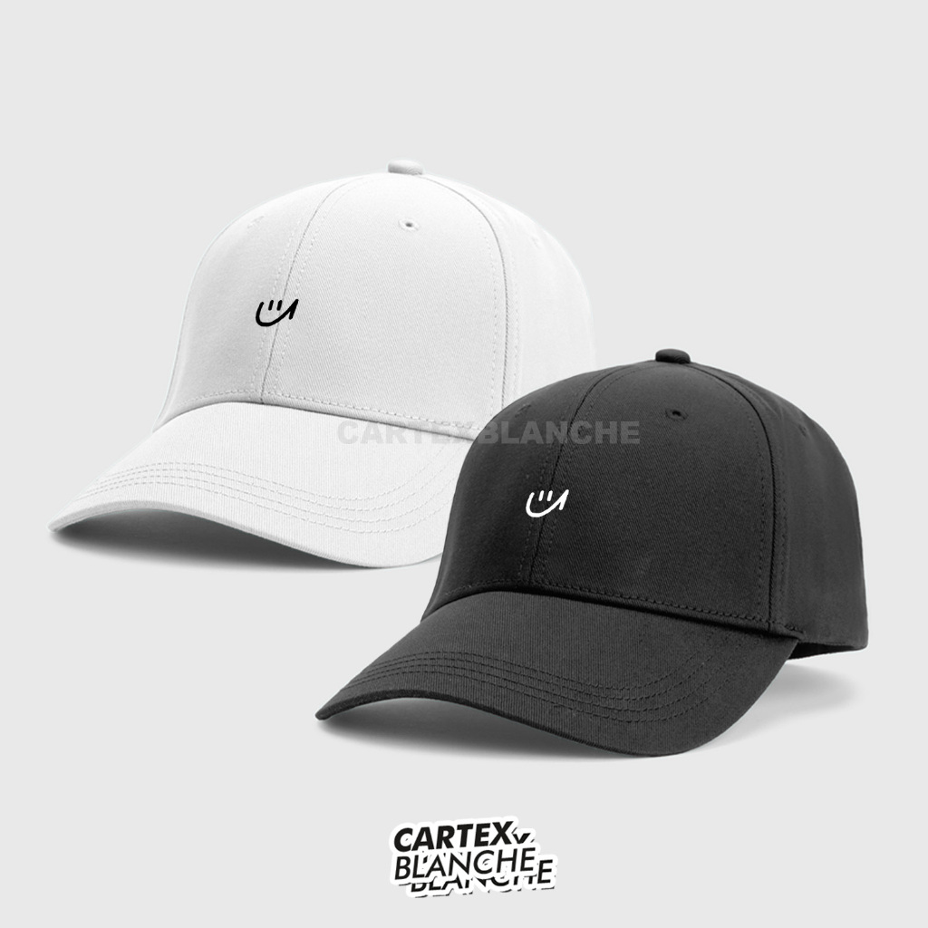 Jual CARTEXBLANCHE Keep Smile Topi Baseball Cap Bordir Unisex Pria ...