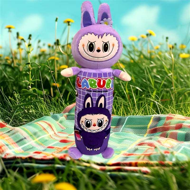 Jual 50CM GULING KARAKTER LABUBU MACAROON MONSTER BAHAN YELVO PRINTING ...