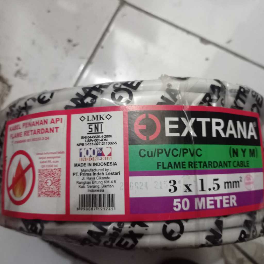 Jual Kabel Listrik Merek Extrana | Shopee Indonesia