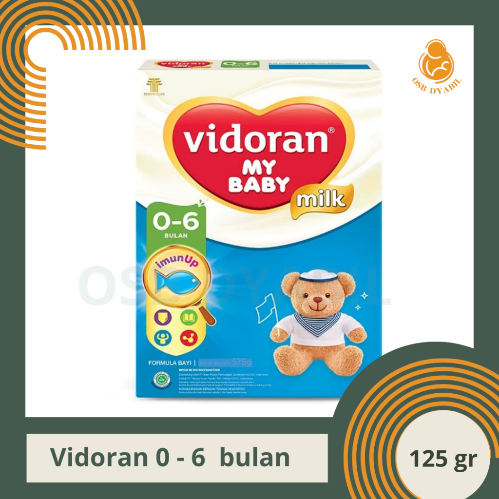 Jual VIDORAN 0-6 BULAN 125 GR SUSU FORMULA BAYI | Shopee Indonesia