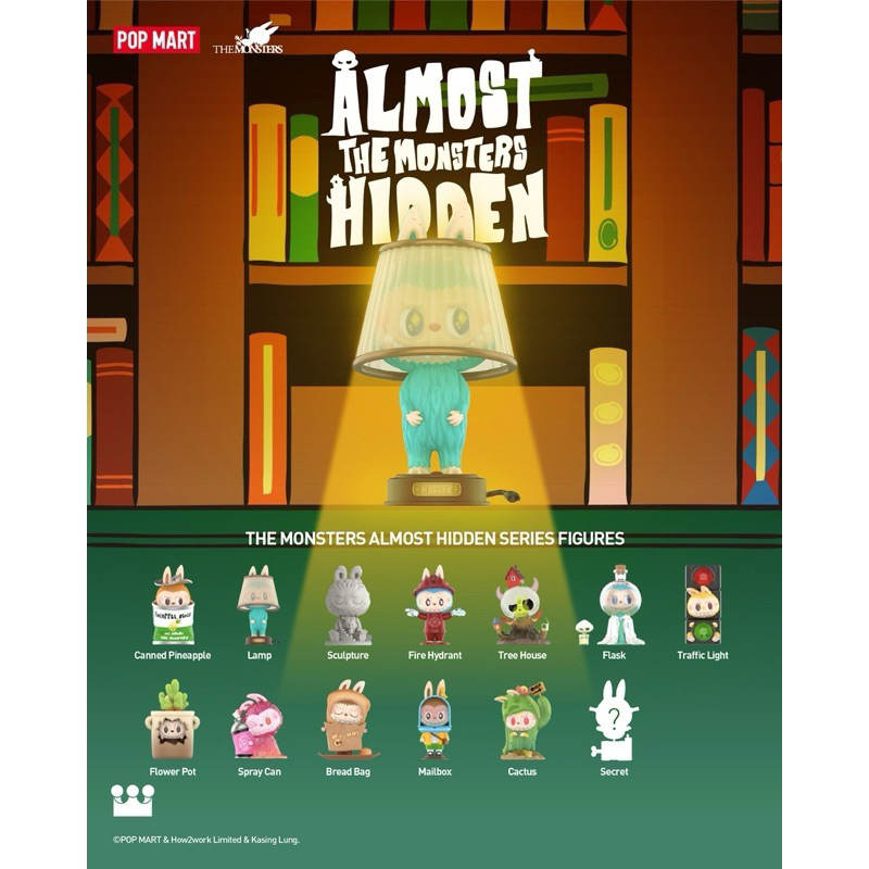 Jual Pop Mart Labubu Almost The Monsters Hidden Series Blind Box Figure ...