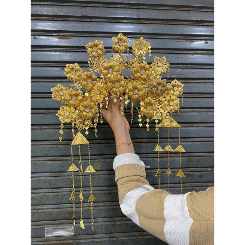 Jual Suntiang Minang/Mahkota Minang/Aksesoris minang | Shopee Indonesia