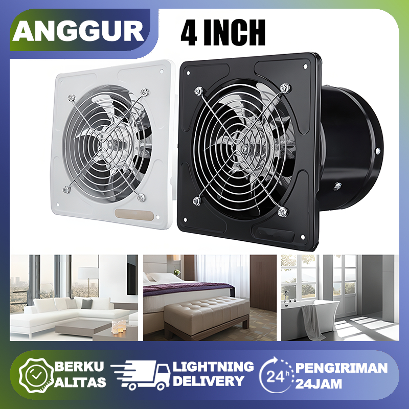 Jual Exhaust Fan Dinding 4Inch Kipas Exhaust Ventilasi Dinding exhaust ...