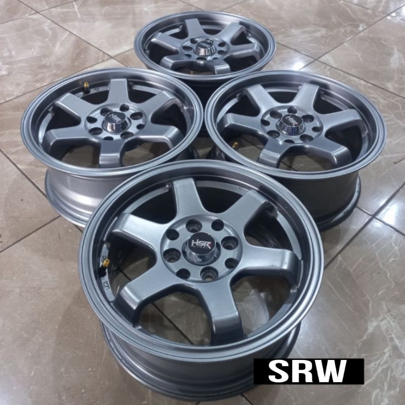 Jual Velg Mobil Bekas TOKYO HSR R14 4x100/114.3 Brio Yaris Agya Calya Avanza Xenia | Shopee ...