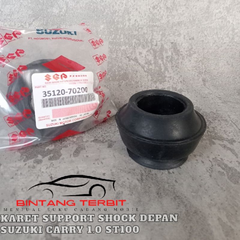 Jual KARET SUPPORT SHOCK DEPAN SUZUKI CARRY 1.0 ST100 ( HITAM ...