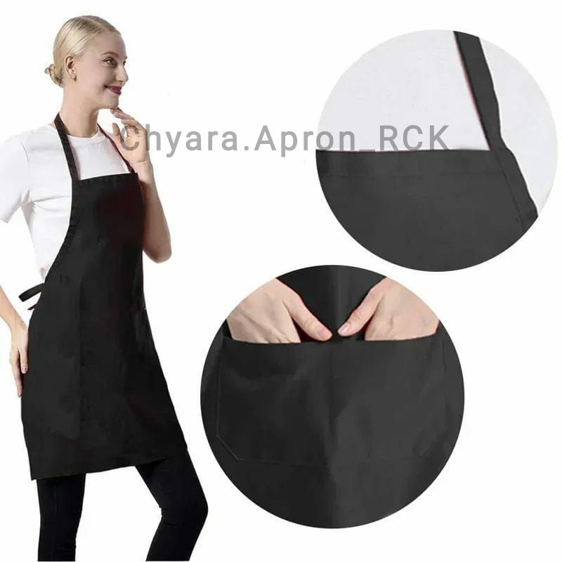 Jual Celemek masak celemek apron kitchendrill leather apron chef ...