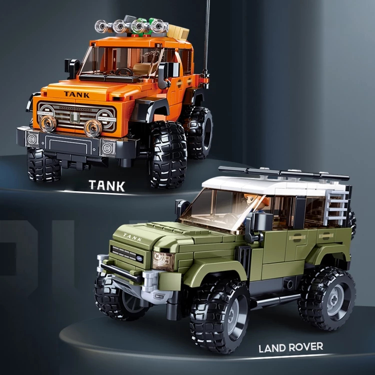 Jual SLUBAN MODEL BLOCK BLOCKS BRICK BRICK VEHICLE LAND ROVER TANK ...