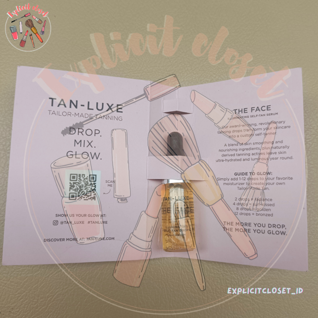 Jual SAM Tan-Luxe The Face Illuminating Self Tan Drops in Light ...