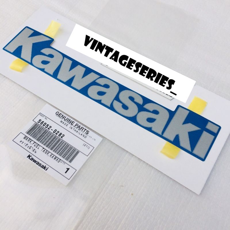 Jual STIKER TANKI STIKER TANGKI BIRU NINJA RR OLD BIRU 0282 ORIGINAL ...