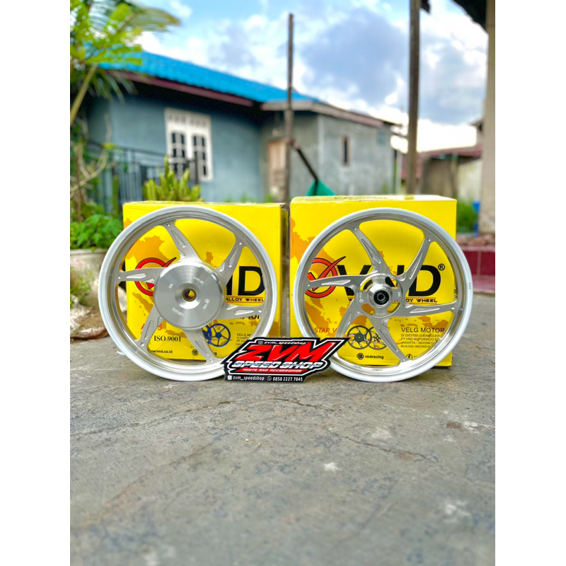 Jual Velg Vnd Six Star V2 Beat Scoopy Genio Vario110 Vario125/150 Vario160cbs Velg Vnd SixStar ...