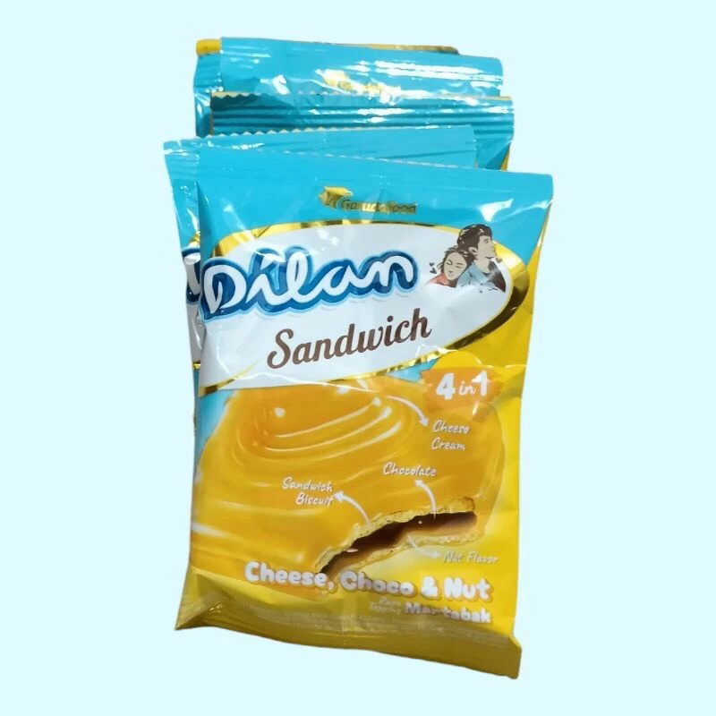 Jual Dilan Sandwich Coklat dan Keju Renceng | Shopee Indonesia