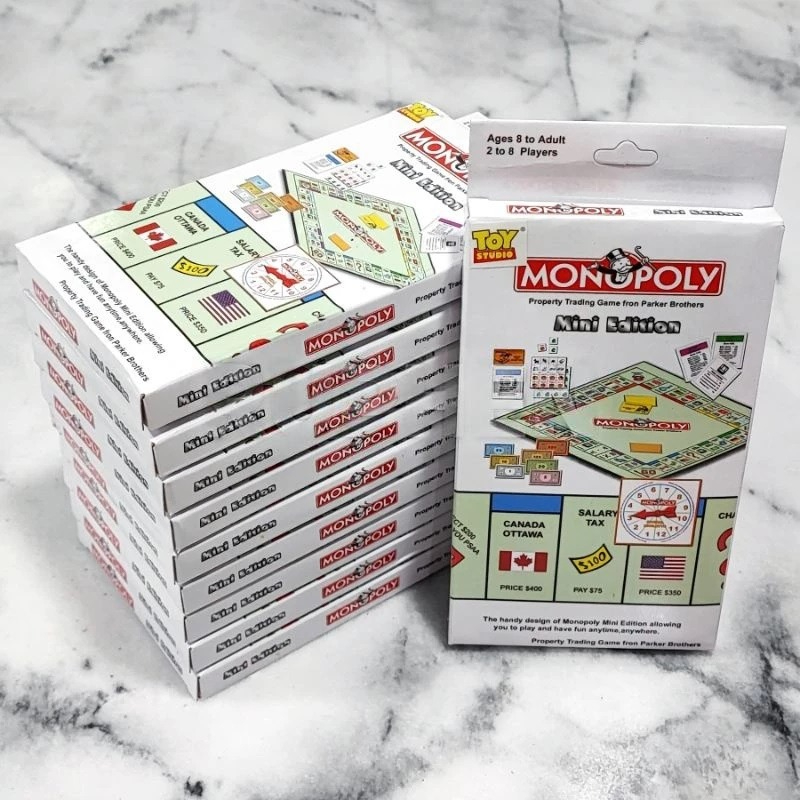 Jual Monopoly Pocket Travel Mini Kecil Board Game Games Monopoli mainan ...