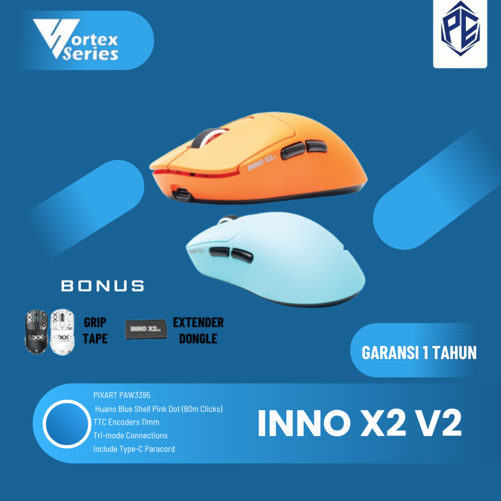 Jual VortexSeries Vortex Inno X2 V2 Wireless Gaming Mouse Ultra Lightweight | Shopee Indonesia