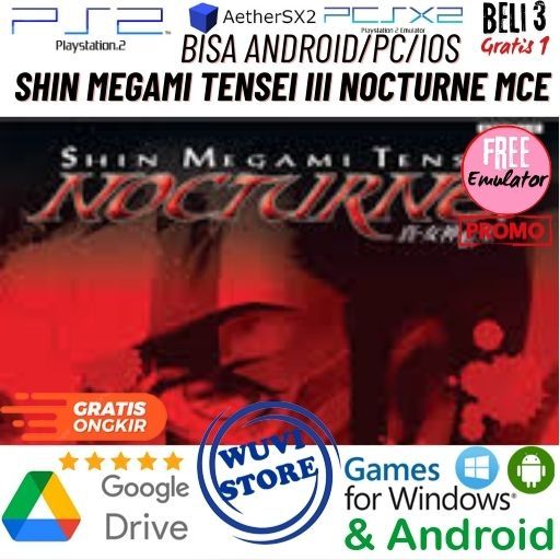 Jual PS 2 Shin Megami Tensei III Nocturne MCE | Bisa di PC / Android / IOS Plus Emulator | Beli ...