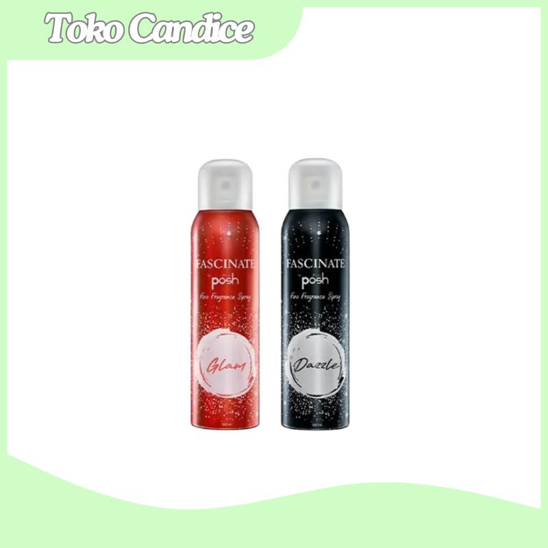 Jual Posh Fascinate Fragrance Spray 150ml Varian Glam/Dazzle (1 Pcs ...