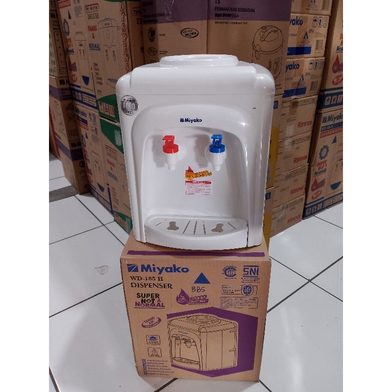 Jual MIYAKO DISPENSER WD-185 H, DISPENSER AIR PANAS & NORMAL, DISPENSER ...