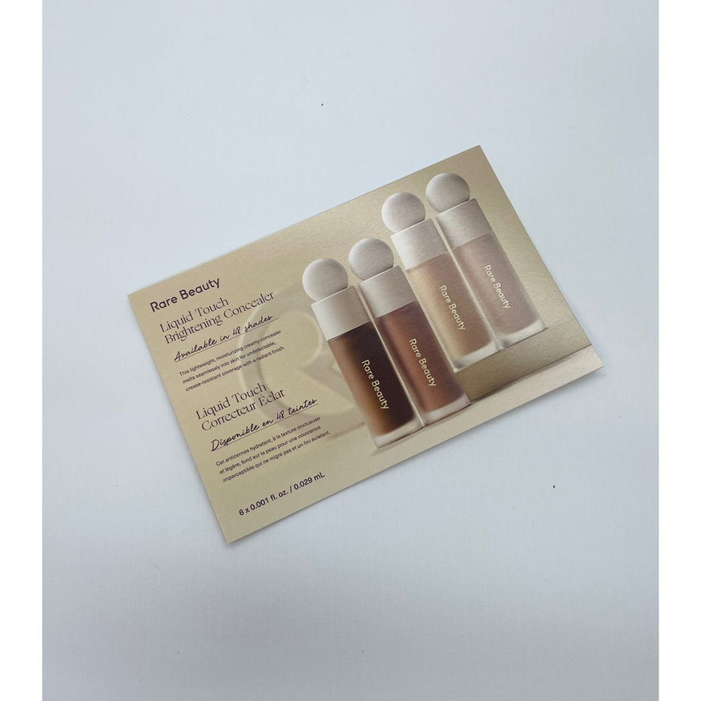 Jual Rare Beauty Liquid Touch Brightening Concealer - sample 6 warna ...