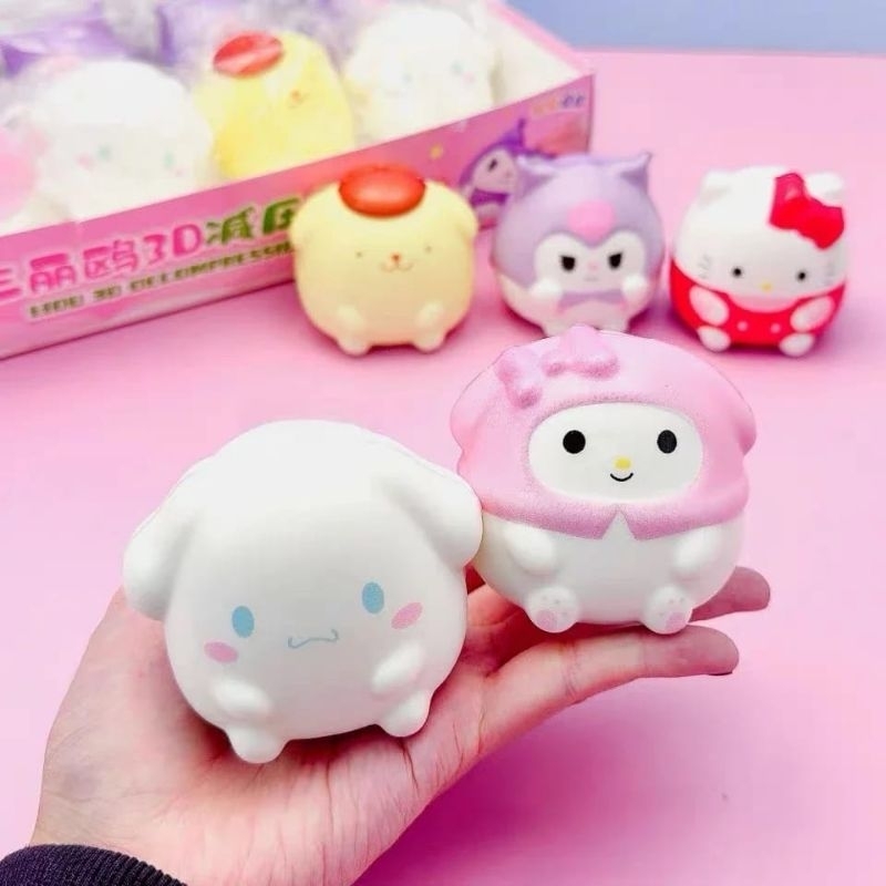 Jual Squishy Slow Sanrio Karakter Squisi Pencet Lucu Decompression ...