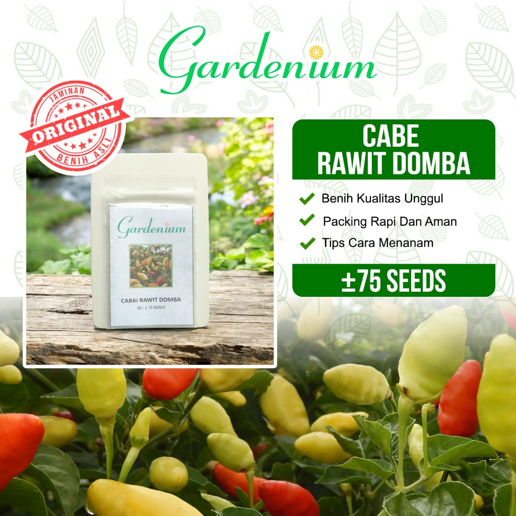 Jual GARDENIUM Benih Cabe Rawit Domba Cabai Unggul | Shopee Indonesia