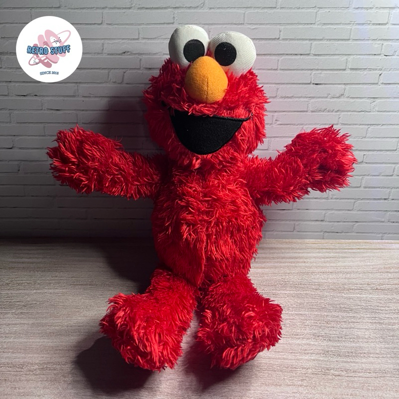 Jual Boneka Elmo Sesame Street 30cm Ori Mattel | Shopee Indonesia