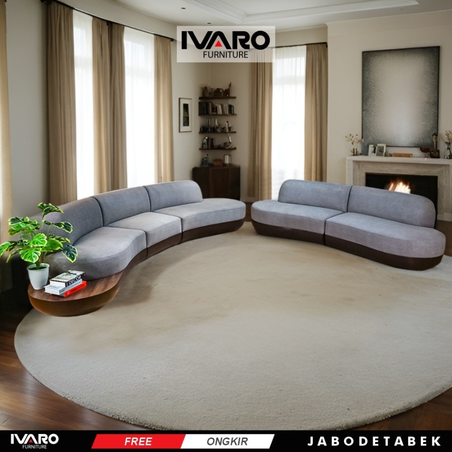 Jual Sofa / Sofa Minimalis / Sofa Ruang Tamu / Sofa Seater Nebula Ivaro ...