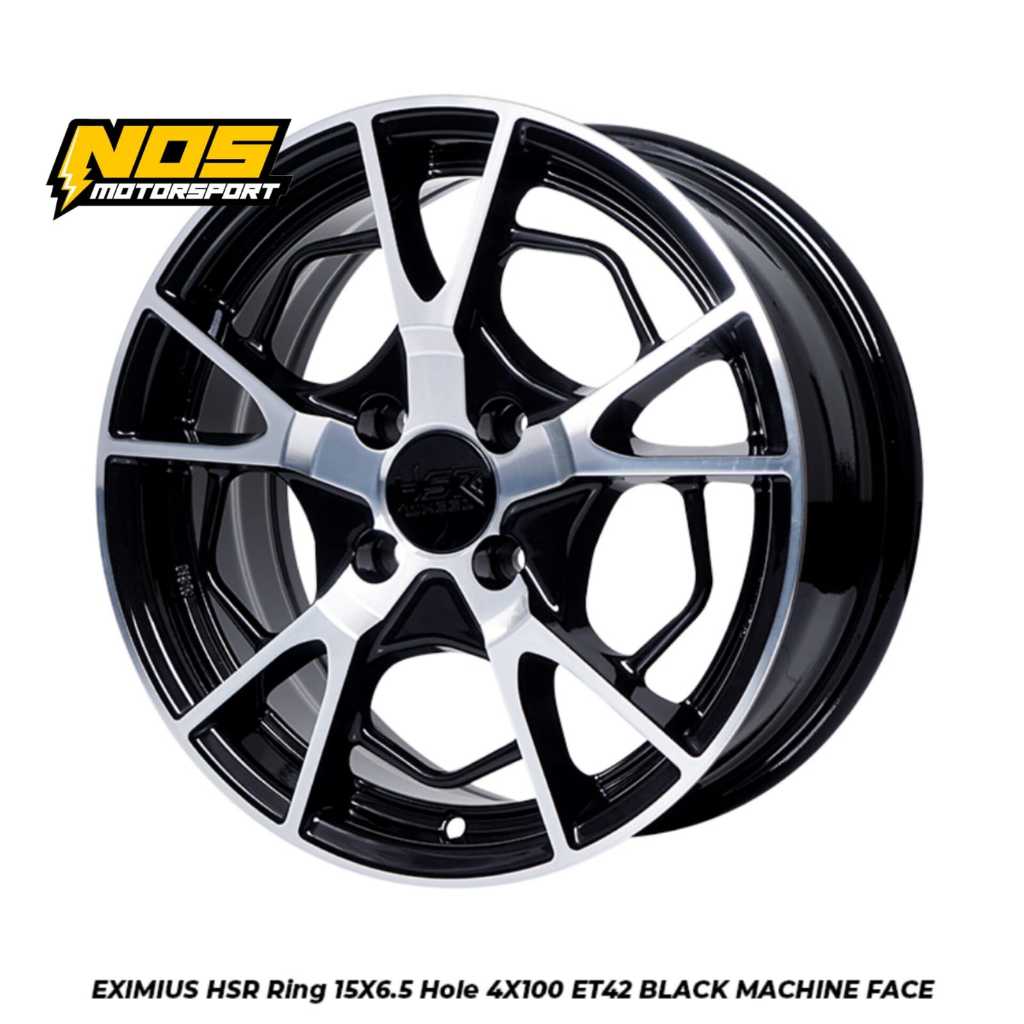 Jual Velg Mobil Ring 15 HSR EXIMIUS Untuk Agya, Brio, Yaris, Ignis Pcd 4x100 | Shopee Indonesia