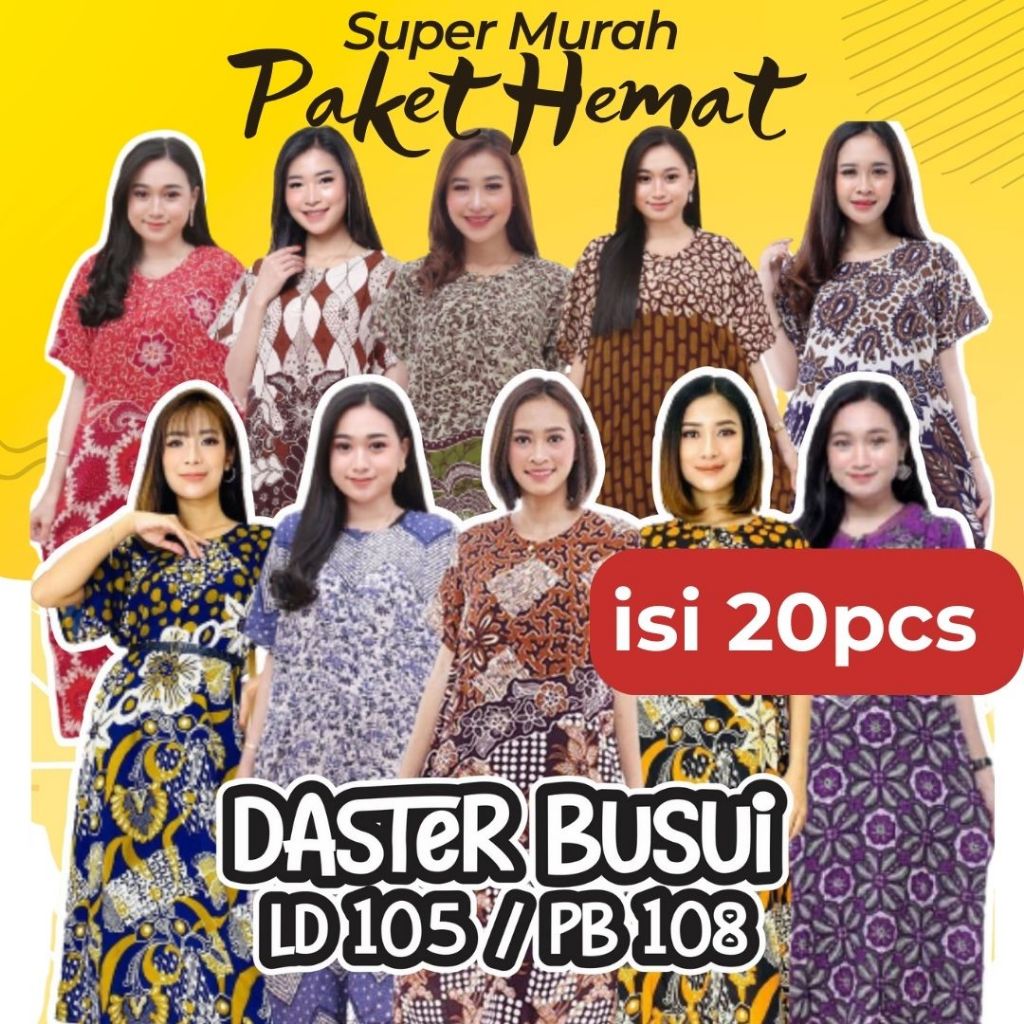 Jual PAKET BISNIS Daster Kekinian Terbaru Daster Batik Pekalongan ...