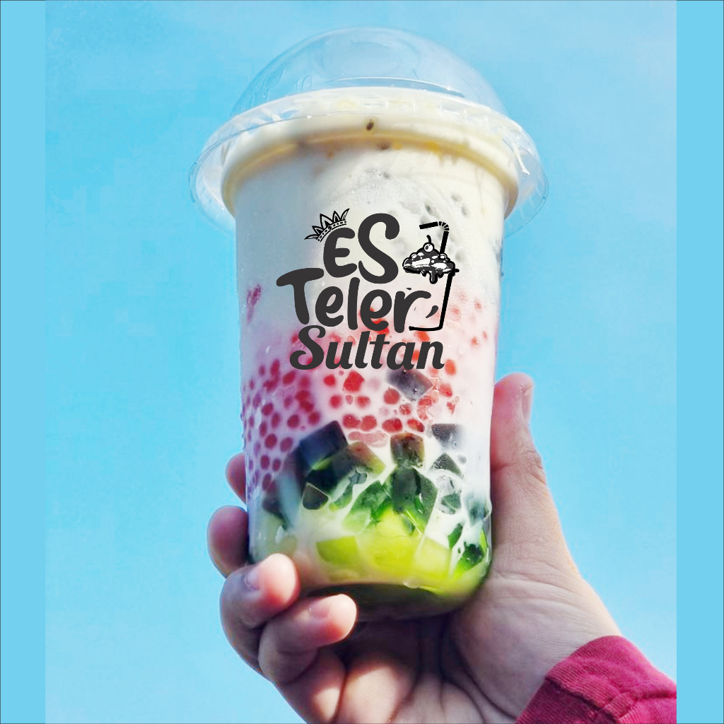 Jual Stiker Transfaran Kemasan Es Teler isi 100 | Shopee Indonesia