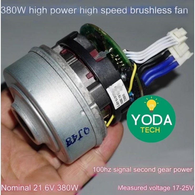 Jual High Power Three Phase Brushless Fan Vacuum Cleaner Motor 21.6V ...