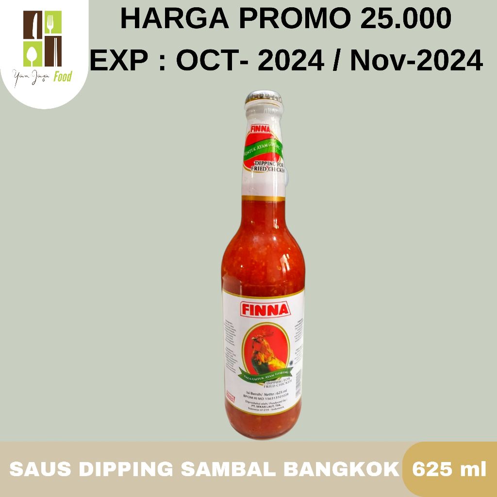 Jual Finna Dipping Sauce For Chicken Saus Ayam Goreng Saus Bangkok ...