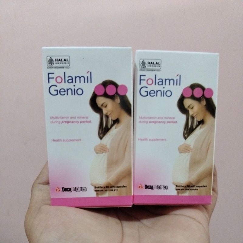 Jual FOLAMIL GENIO + BOX TAMBAHAN | Shopee Indonesia