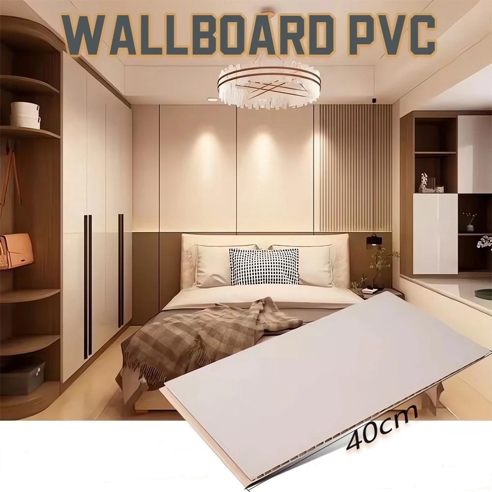 Jual Wallboard WPC PVC Marmer Panel Dinding Motif Kayu Hiasan Dinding ...