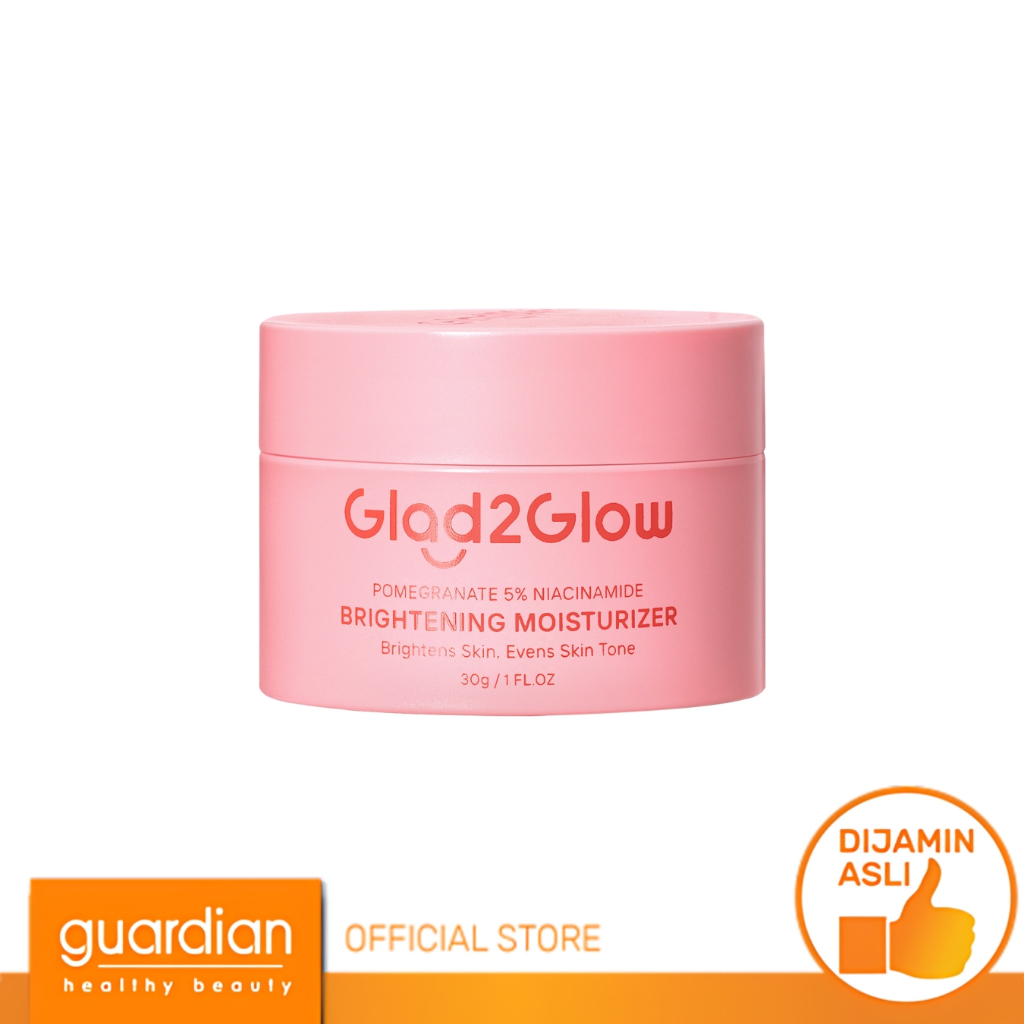 Jual Glad2Glow Pomegranate 5% Niacinamide Brightening Moisturizer ...